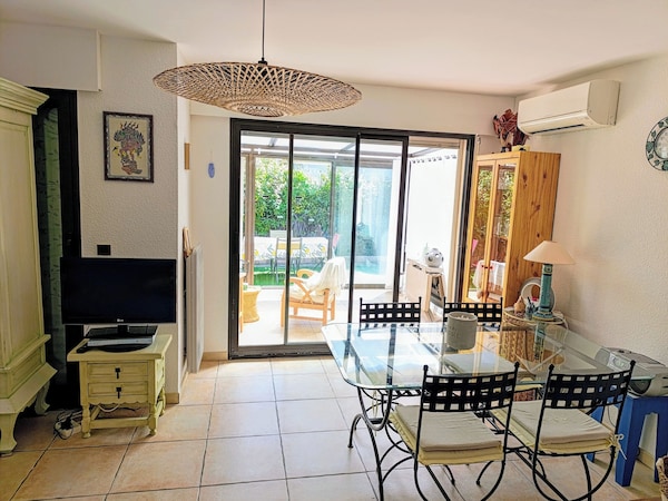 House 3 Rooms With Garden Near The Sea - Le Castellet