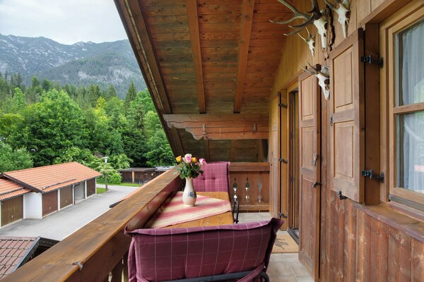 Apartment 'Frieder' With Mountain View, Shared Garden And Wi-fi - Grainau