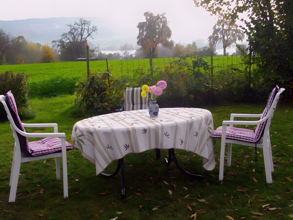 Ferienwohnung 'Gita' Mit Seeblick, Privatem Garten Und Wi-fi - Öhningen