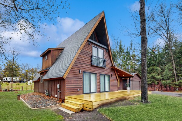 Nekoosa Albatross A-frame  Lake Sherwood Wi, Town Of Rome, Near Sand Valley. - ウィスコンシン州