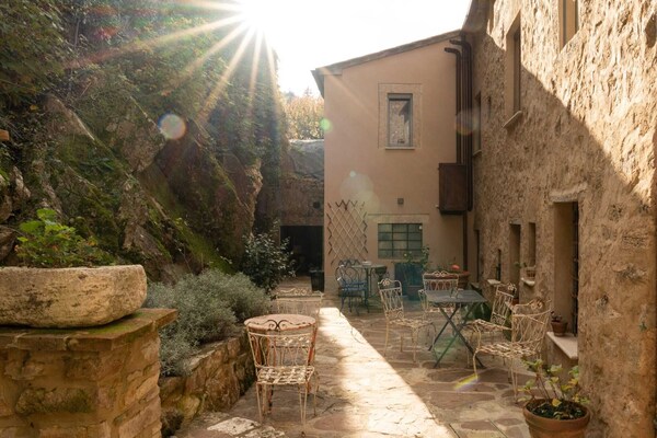 Camera 'Il Castellare' Con Giardino Condiviso, Wi-fi E Aria Condizionata - Abbadia San Salvatore