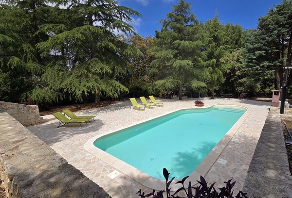 Charming Country House With Heated Pool & Park - Fasano