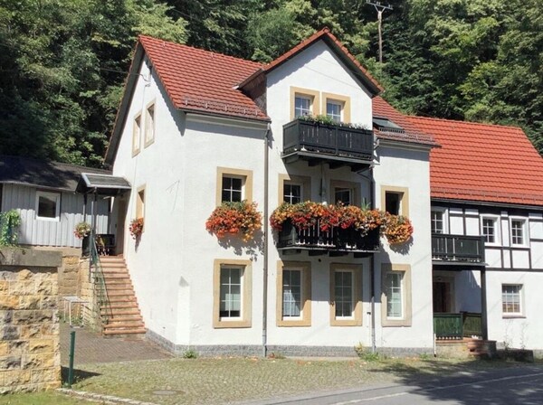 Gemütliche Und Moderne Ferienwohnung In Bad Schandau/krippen. Hunde Erlaubt! - Bad Schandau