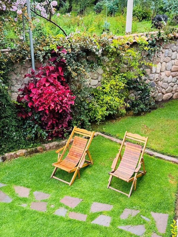 Bungalow Tranquilo Con Vista Al Arroyo Y La Montaña - Calca
