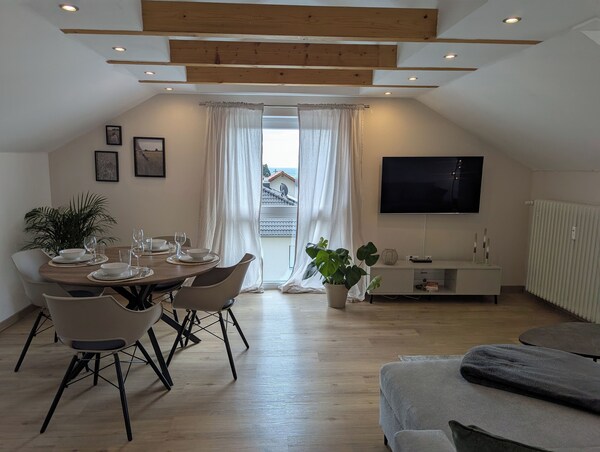 Schweigen-rechtenbach - Moderne Ferienwohnung "Martina" Ideal Für Vier Personen - Bad Bergzabern