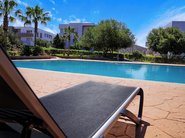 Charming Apt With Pool, Sea View & Large Terrace, In Peaceful Imi Ouaddar - Taghazout