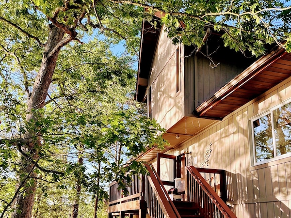 Midcentury Modern Lake House, Gorgeous Views, Deck, 4-bedrooms In Lusby/solomons - Lusby, MD