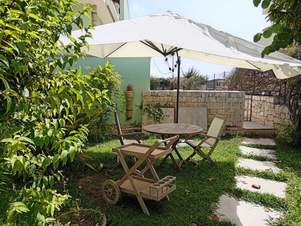Verde Mare Apartment In Villa With Garden, Oasis Saline And Playa Sol Taguali - Сиракузы