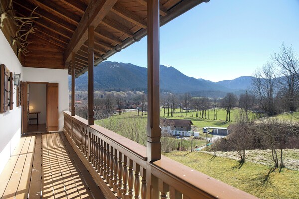 Ferienhaus 'Sonnenleitn' Mit Bergblick, Privater Terrasse Und Wi-fi - Gaißach