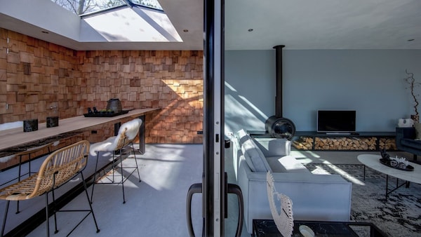 Design Holiday Home On Estate Bergvliet With Hot Tub In The Brabant Forests Between Breda And Oosterhout. - ブレダー