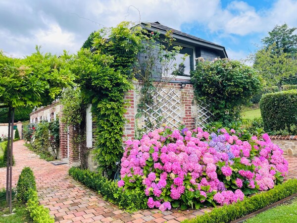 Le Cottage Aux Roses - 15 Min Deauville - 7 Personnes - Calvados