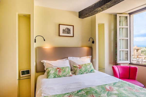 Pension 'Jungle - Haut De Cagnes' Mit Bergblick, Wi-fi Und Klimaanlage - Saint-Paul-de-Vence