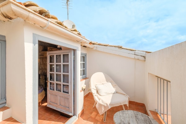 Appartamento 'Le Grimaldi' Con Vista Mare, Wi-fi E Aria Condizionata - Cagnes-sur-Mer