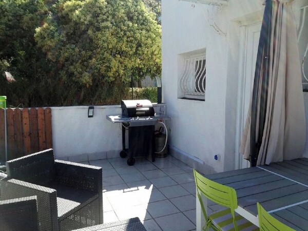 Loc. T2 Villa Bastia South, Terrace, Near Beaches, Shops And Activities - Bastia