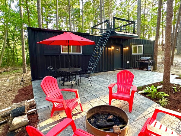 Container Home With Rooftop Deck, Amazing Views, Full Kitchen And Bath, Wi-fi - Paoli Peaks, IN