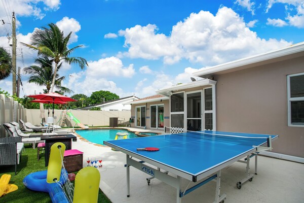 Vip Pristine Luxury- Jacuzzi & Pool House Right By The Beach - Delray Beach