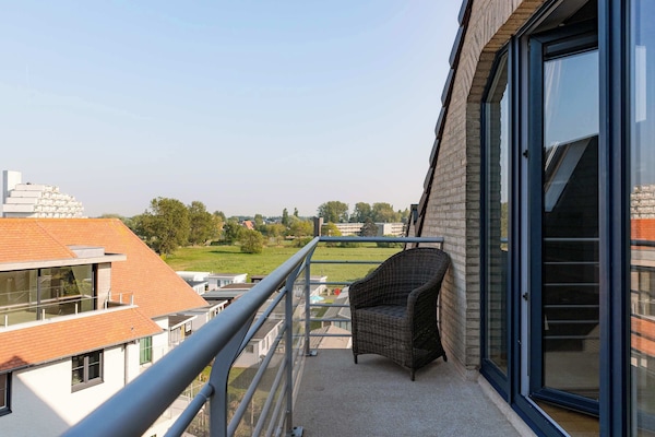 Huswell - Comfortable Apartment With Scenic Views - Jabbeke