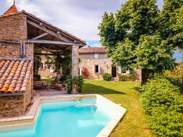 Clos Saint Michel - Piscine - Nature & Calme - Saint-Antonin-Noble-Val