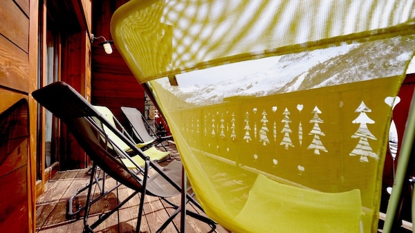 Apartment 'Alpaga 14' With Private Terrace, Shared Garden And Wi-fi - Bonneval-sur-Arc