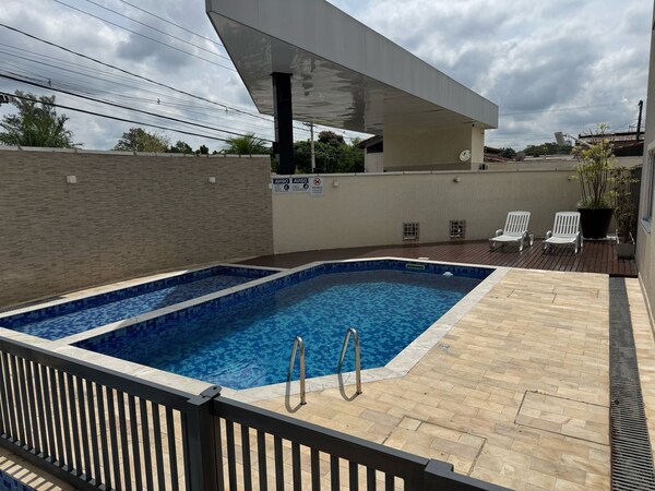 Cozy Apartment With Balcony - Complete Condominium - São José dos Campos
