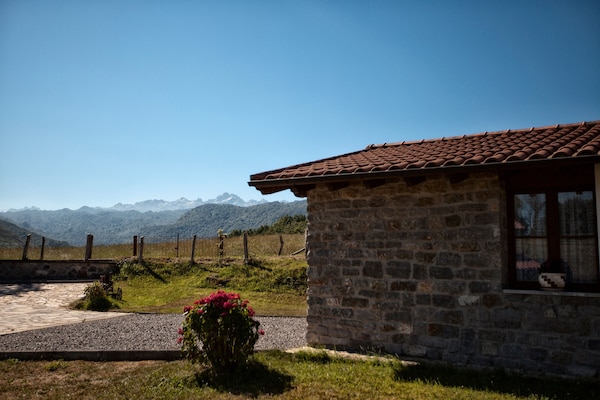 Apartment 'Trasgu' With Mountain View, Private Terrace And Wi-fi - Cangas de Onís