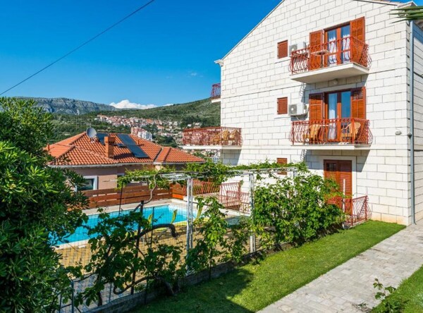 Villa Valjalo - Studio/sea View & Balcony Linda - Dubrovnik