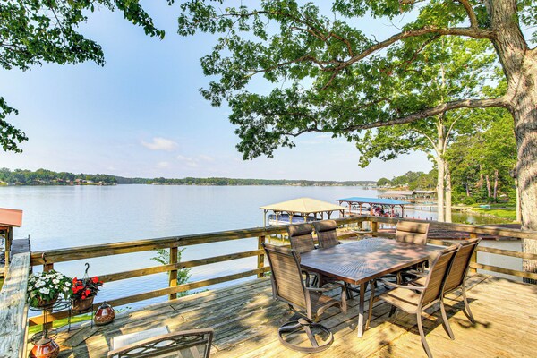 Boat Ramp & Dock: Lake Greenwood Getaway! - Cross Hill, SC