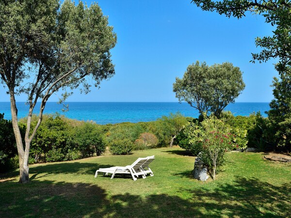 Villa 'Casa 5' Avec Vue Sur La Mer, Wi-fi Et Climatisation - Castiadas