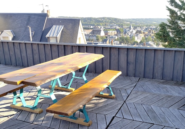 Brimoir : Renovated Fisherman's Cottage On The Heights Of Trouville - Trouville-sur-Mer