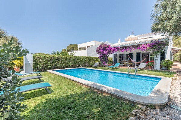 Villa 'Mottarone Cerca De Mar' Con Piscina Privada, Wi-fi Y Aire Acondicionado - Binibeca