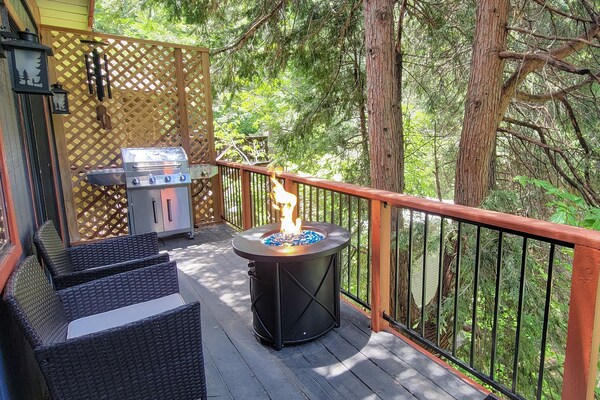 Dog-friendly Cabin With Two Decks, Fireplace, & Gas Grill - Quiet Location - Lake Arrowhead, CA