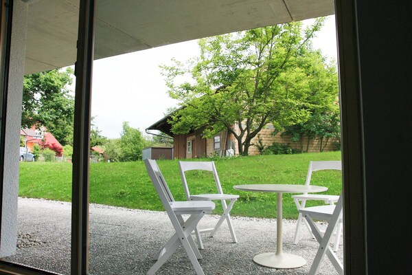 Appartement "I" Avec Terrasse Privée, Jardin Privé Et Wi-fi - Bregenz