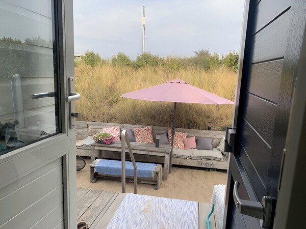 Strandhuisje Aan De Noordzee Kust - Ijmuiden Kleine Strand - Wijk aan Zee