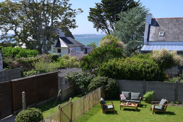 Les Ganivelles\nmaison Familiale \Naccès Plages à Pied En 5'\nvue Mer, Jardin Clos - Carantec