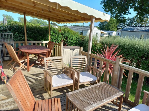 Mobil-home 6 Personnes à Tregunc Près De Concarneau Avec Parc Aquatique - Concarneau