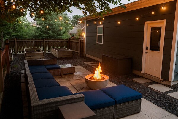 Farnamfieldhouse+hottub+epicgameroom+firepit+mural - Nebraska