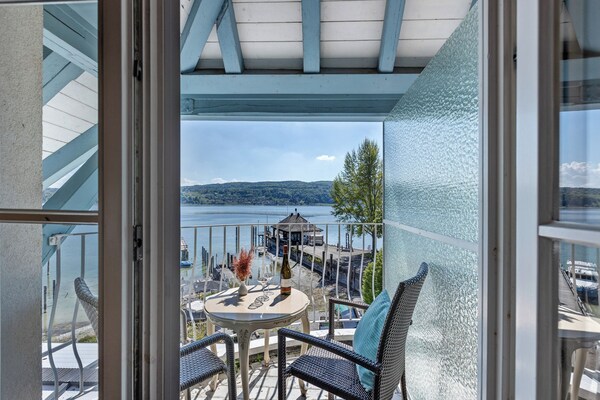 Room 'Suite Mit Seeblick U Balkon' With Lake View, Shared Terrace And Wi-fi - Lake Constance