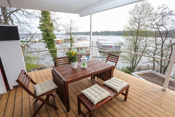 Ferienwohnung 'Groß 55qm' Mit Seeblick, Privatterrasse Und Wi-fi - Bestensee