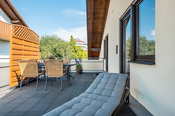 Ferienwohnung '6' Mit Bergblick, Gemeinschaftsterrasse Und Wi-fi - Bad Bellingen