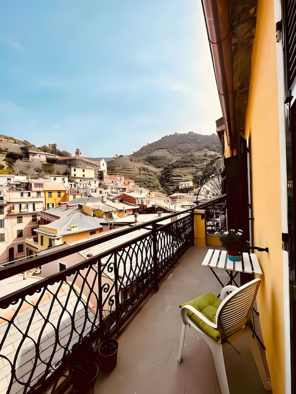 Apartment 'La Terrazza Di Vernazza' With Balcony And Wi-fi - Vernazza