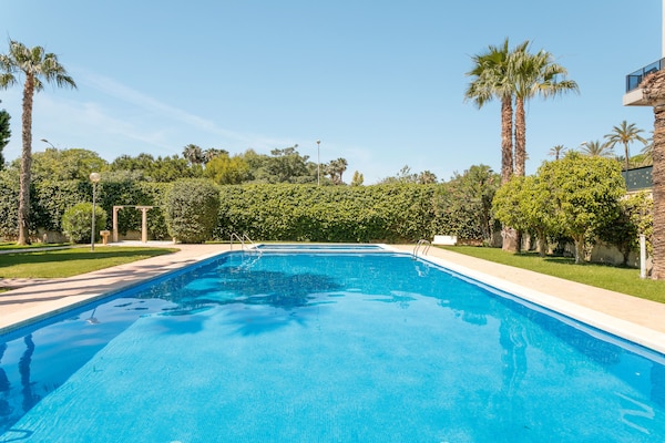 Apartamento 'Boliche' Con Piscina Compartida, Wi-fi Y Aire Acondicionado - San Juan de Alicante