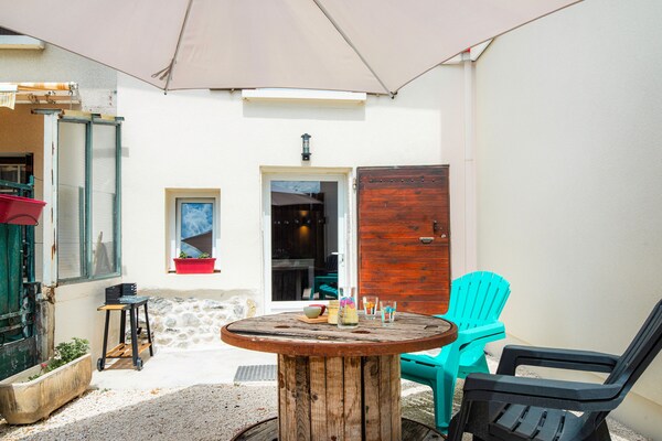 Casa Vacanze 'La Margotte' Con Terrazza Privata, Giardino Privato E Wi-fi - Charavines