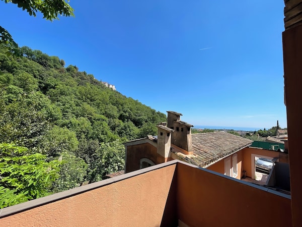Apparently Duplex 2 Bedrooms Terrace Sea View - Vence