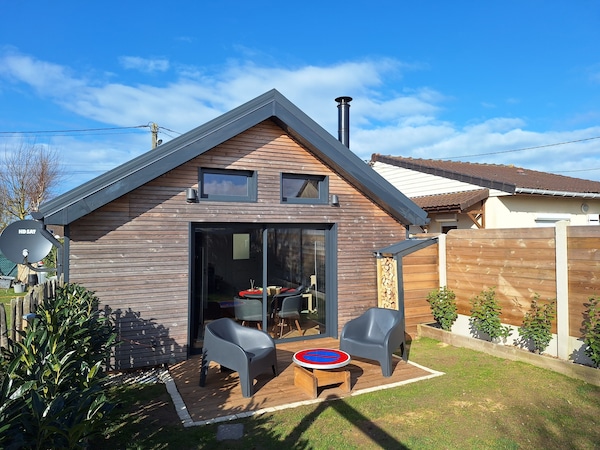 Tiny House Gîte "Sea Shelter" Avec Bain Nordique à Criel-sur-mer - Seine-Maritime