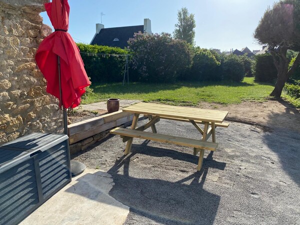 Typical Breton House, Seaside, Large Plot, Ideal For Families - Porspoder