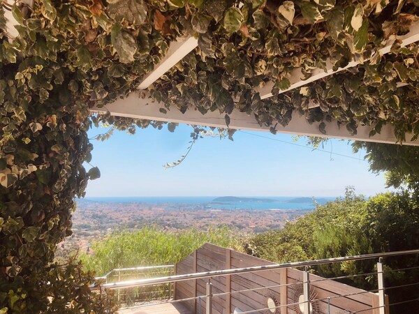 Villa Toulon Air-conditioned Panoramic Sea View Swimming Pool Jacuzzi Sauna - Le Beausset