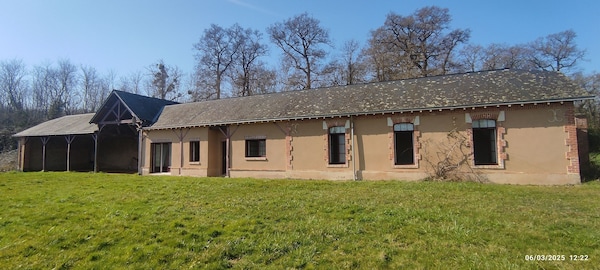 Domaine De Caillebert : Longère Classée 3* 9p Au Calme Proche Zoo La Flèche - Durtal