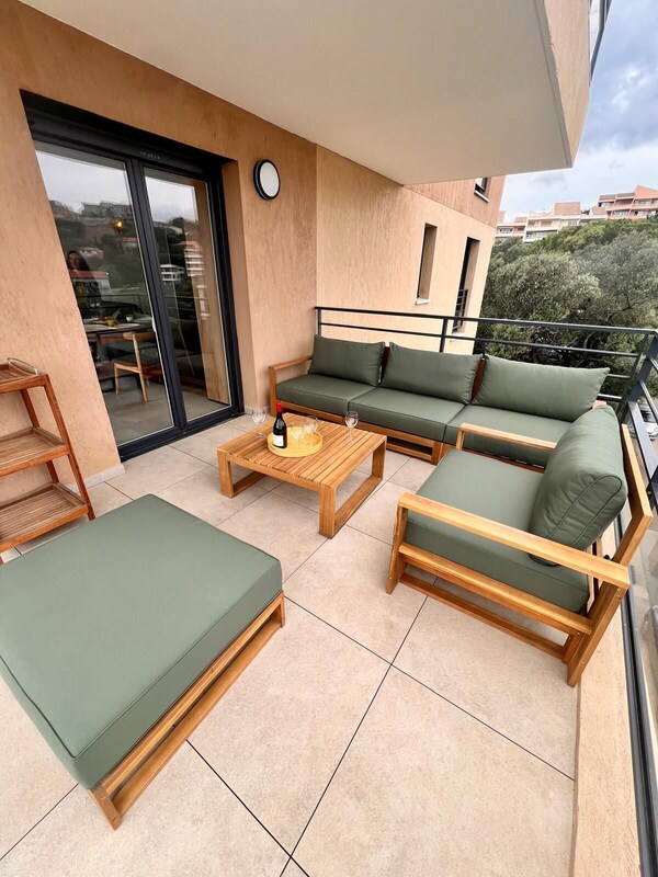 Cas'a Vista Apartment, Magnificent View Of The Gulf Of Porto-vecchio - Palombaggia