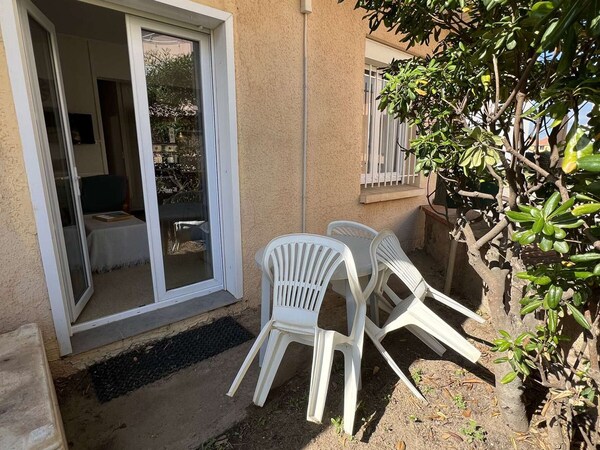 Pavillon T3 En Bord De Mer Avec Accès Plage Pour 4 Personnes - Valras-Plage
