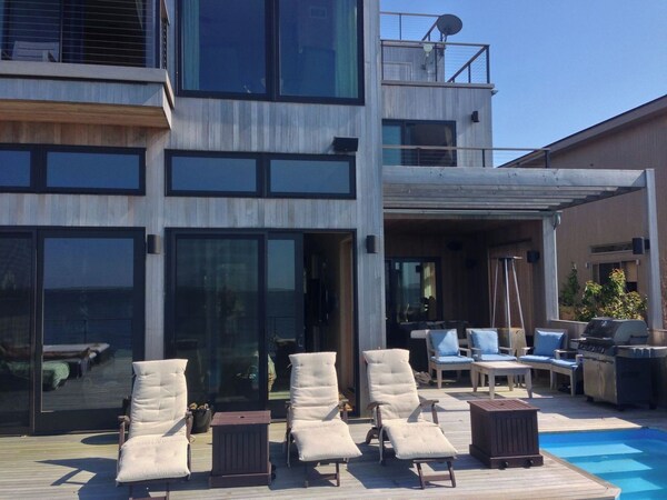 Luxury 4 Br, 4.5 Bath Bay Front Home In Fire Island Pines With Full Amenities - Long Island, NY